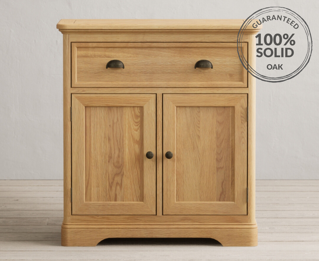 Cambridge Solid Oak Hallway Sideboard | Oak&More