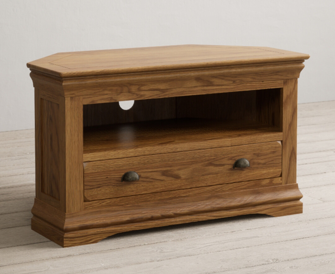 rustic corner tv unit uk