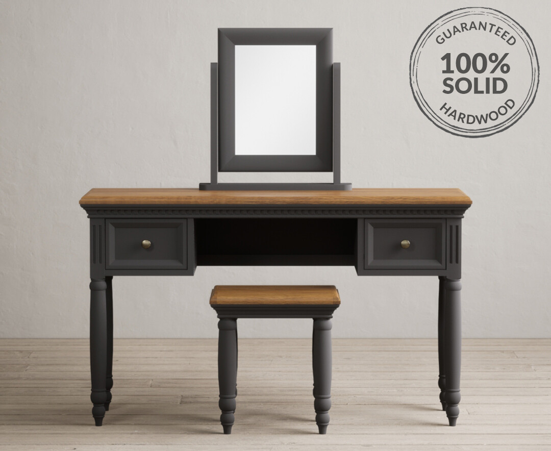 charcoal dressing table