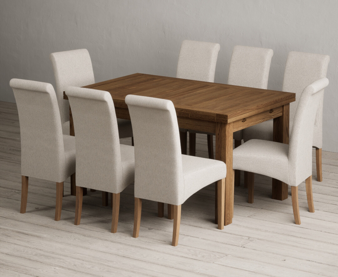 weathered oak dining table uk