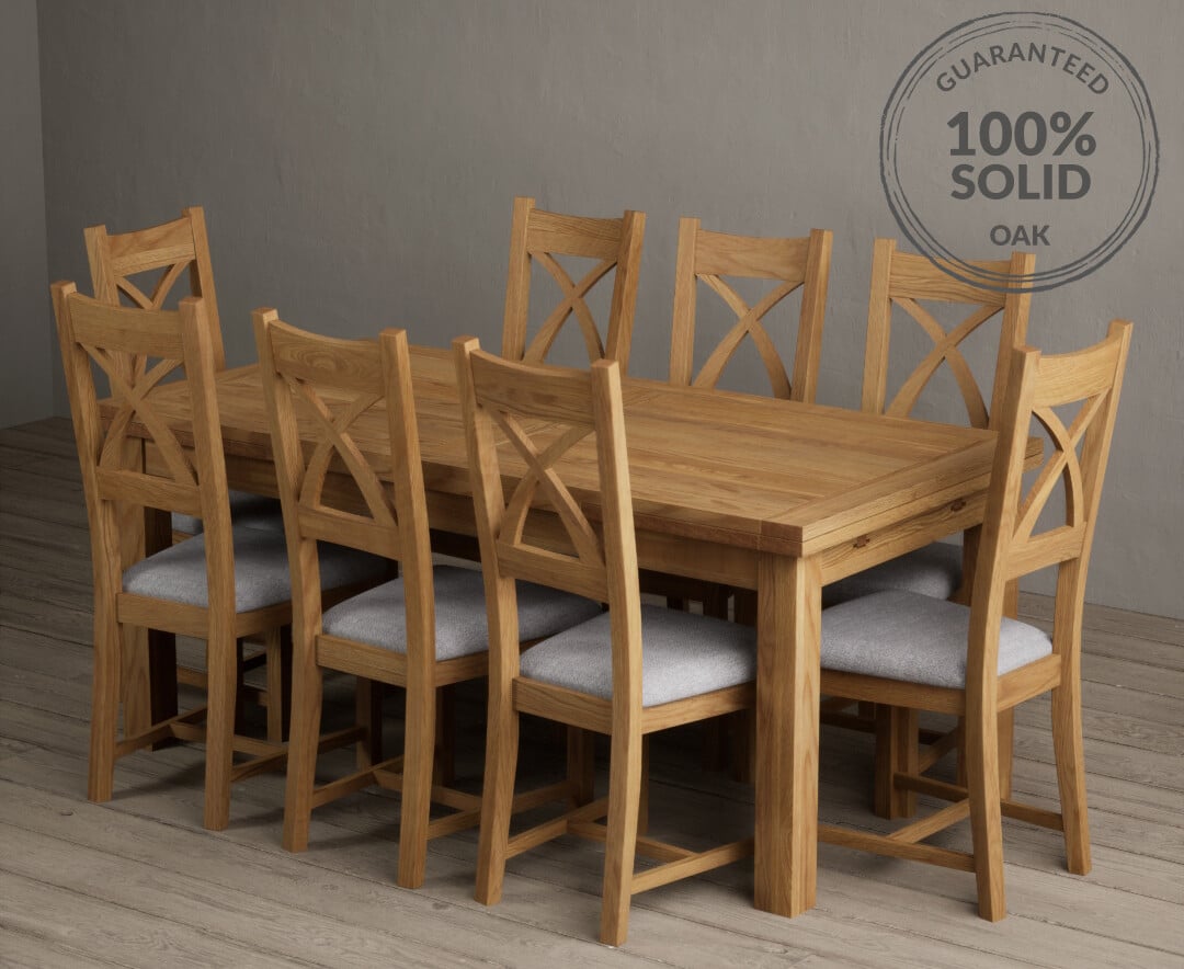 solid oak dining sets uk
