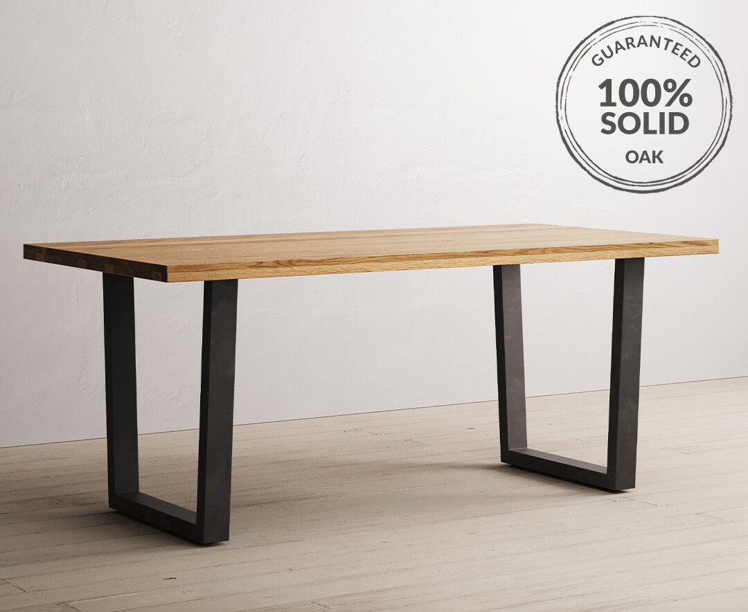 Loft Solid Oak 190cm Dining Table