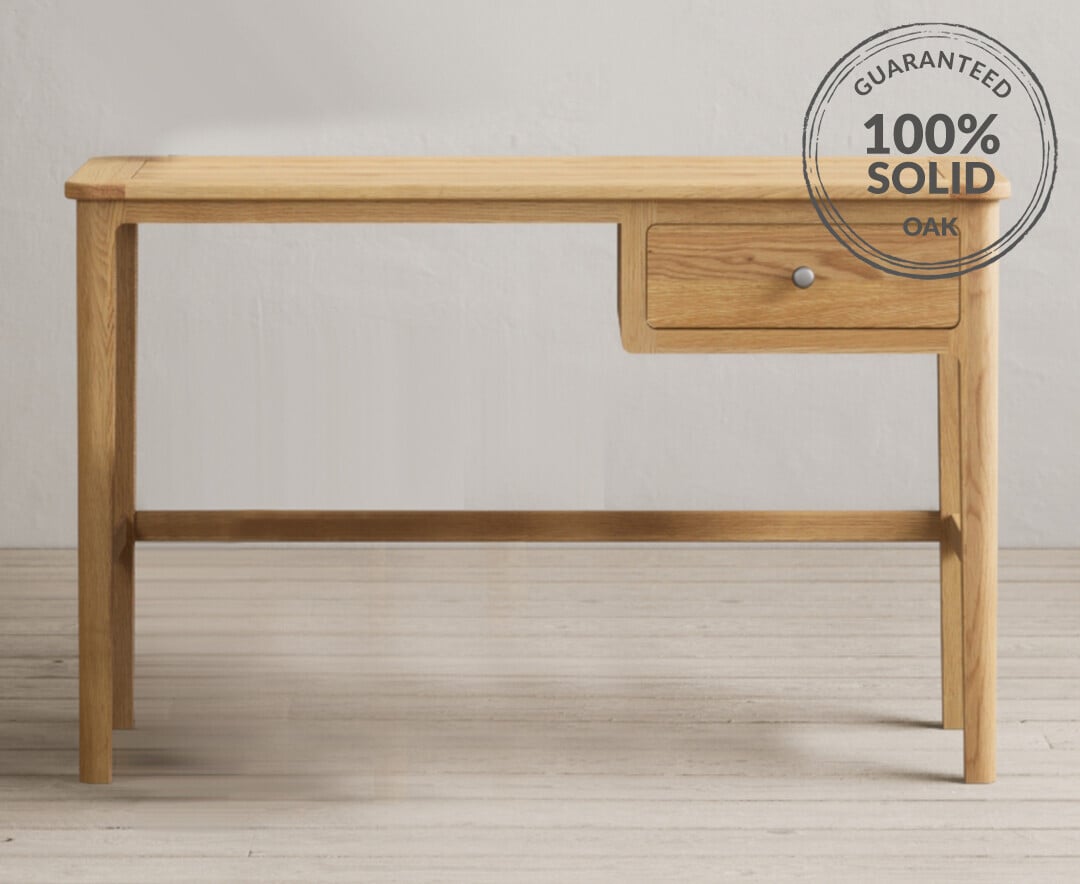 Loxton Solid Oak Dressing Table | Oak&More