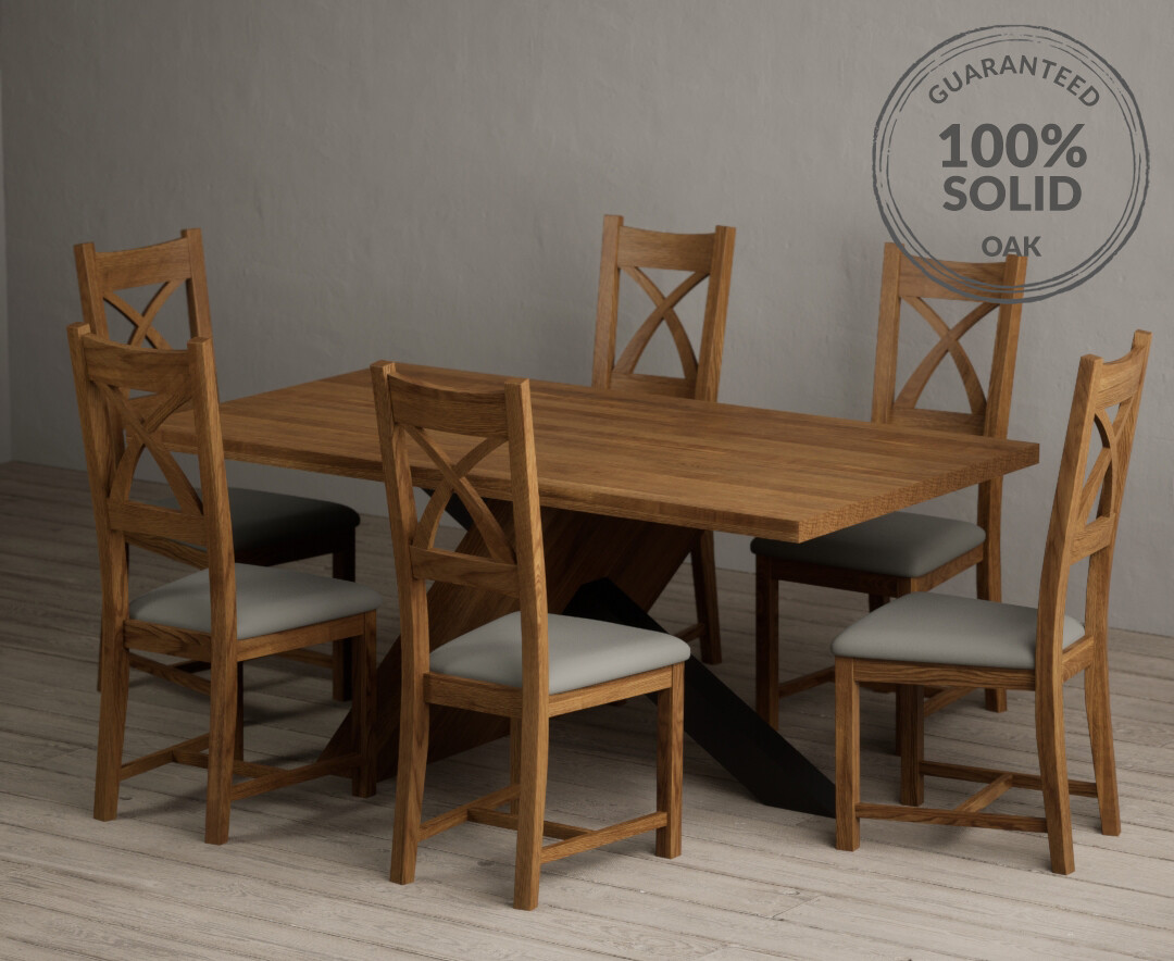 rustic oak dining table uk