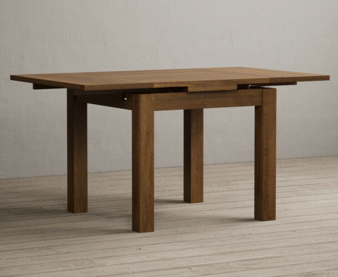 rustic extendable dining table uk