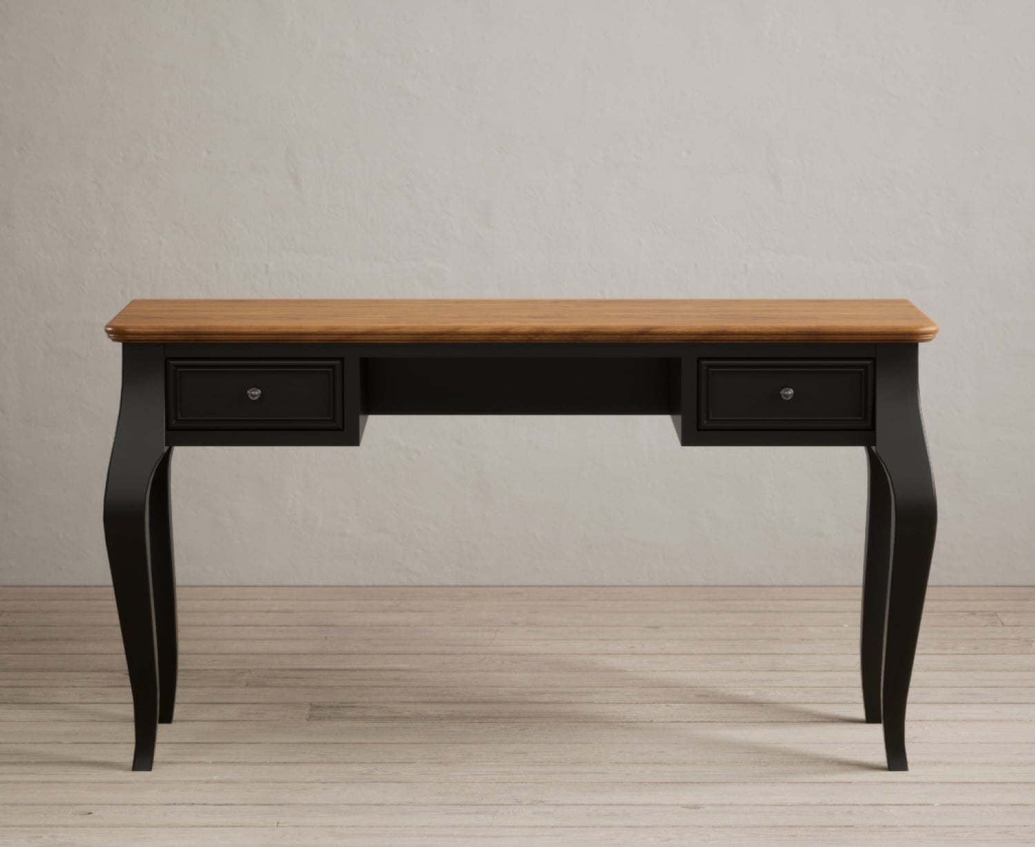 black computer desk uk